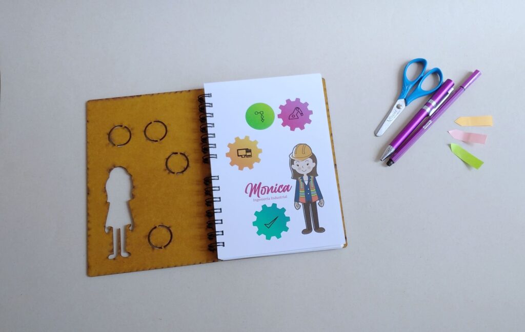 Agenda mediana Personalizada y Pintada – Diseñando con Corazón